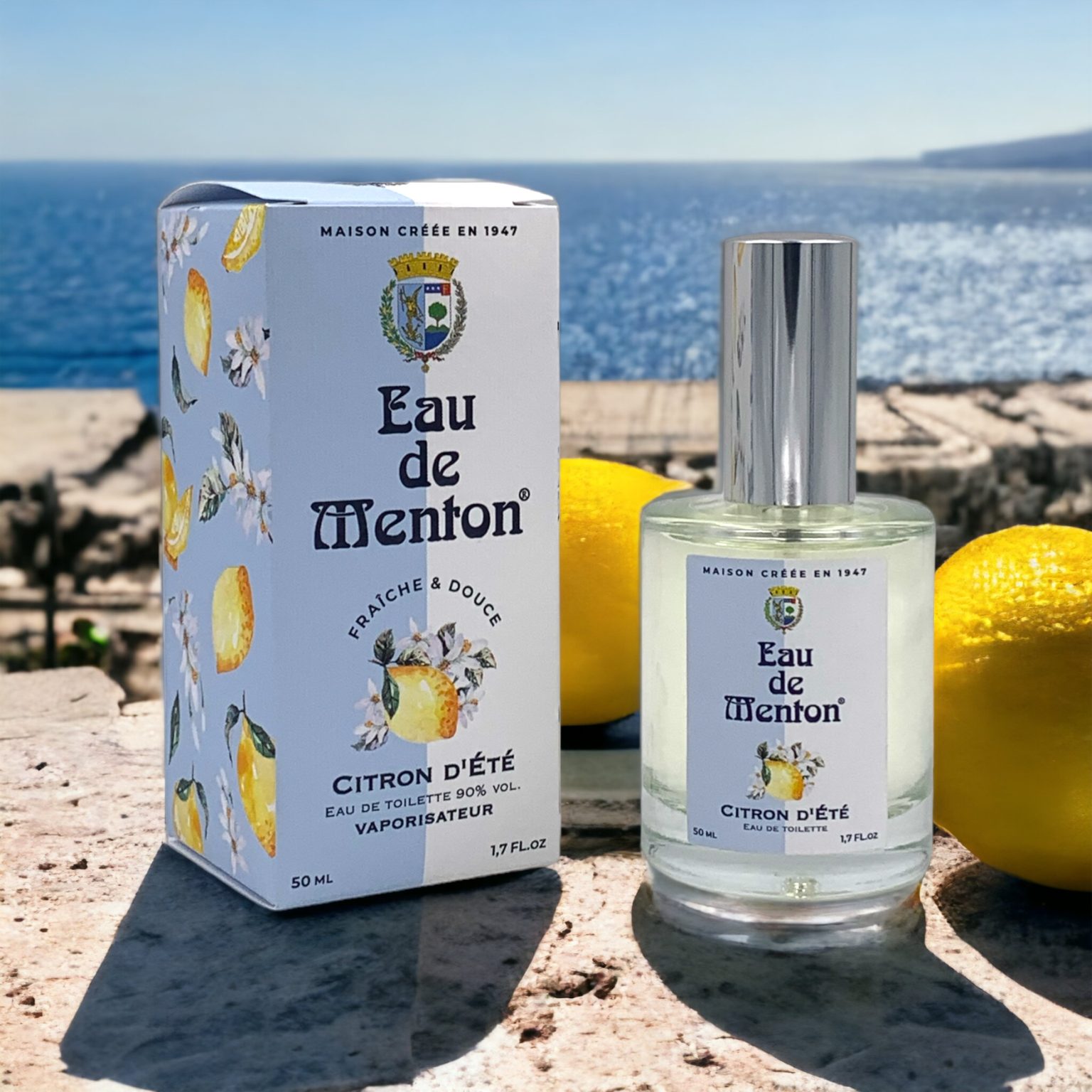 Eau de Menton - Citron d'été - Prestige de Menton