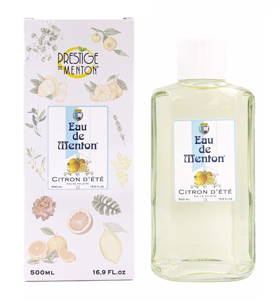 Eau de Menton - Citron d'été - Prestige de Menton
